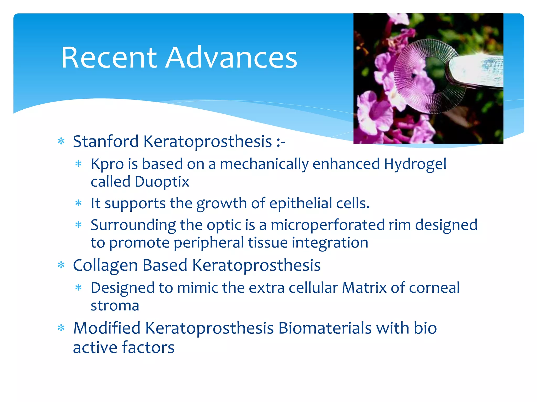 Keratoprosthesis | PPTX