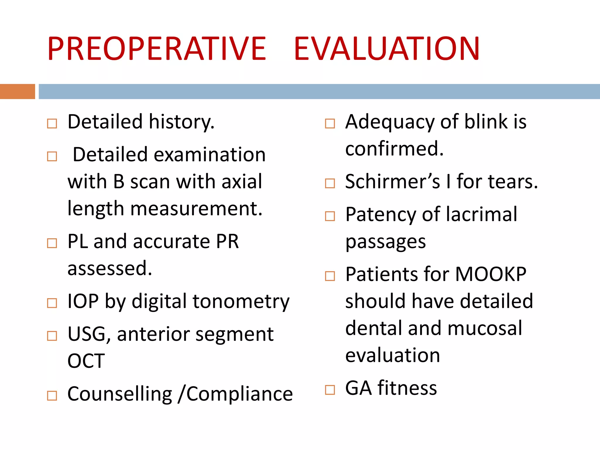 Keratoprothesis & osteoodonto keraoprosthesis | PPTX