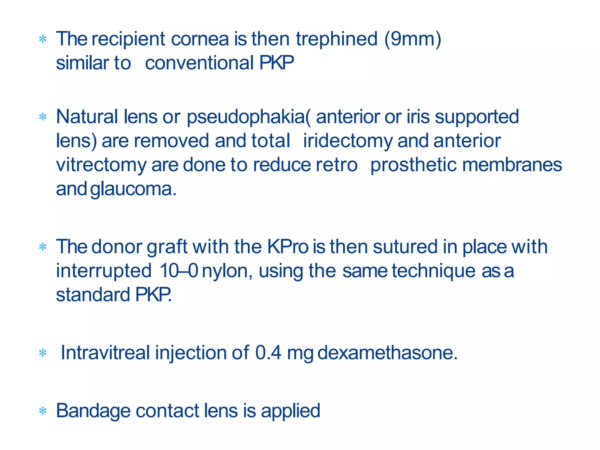 Keratoprsthesis | PPTX