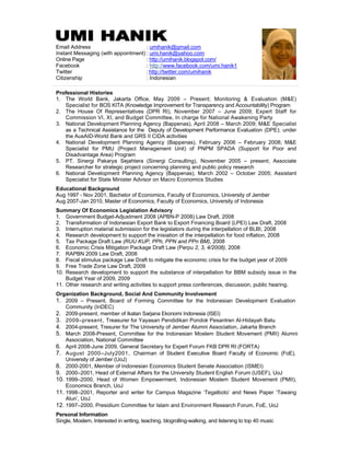 Kerawanan pangan dan inflasi umi hanik | PDF