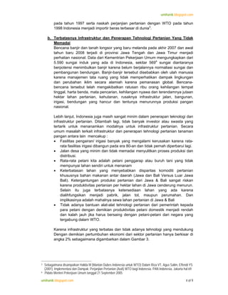 Kerawanan pangan dan inflasi umi hanik | PDF