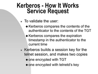 kerb.ppt | Operating Systems | Computer Software and Applications