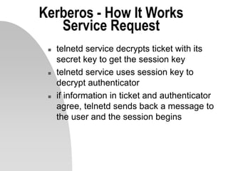 kerb.ppt | Operating Systems | Computer Software and Applications