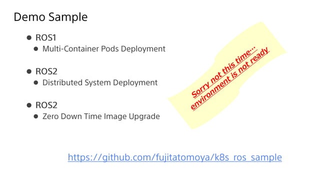 Kerbernetes Robotics Distributed System Deep Dive | PPT