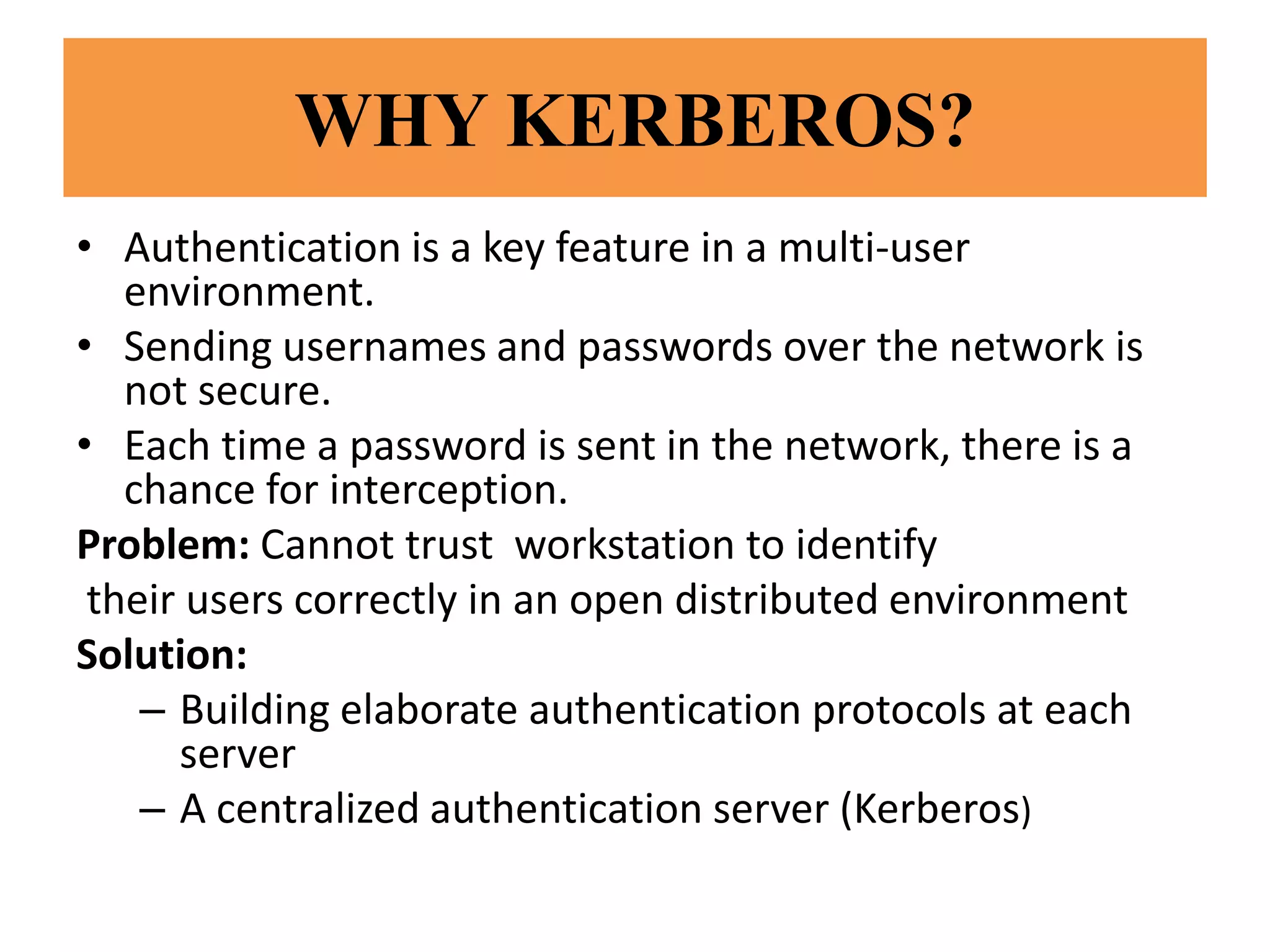 Kerberos | PPTX