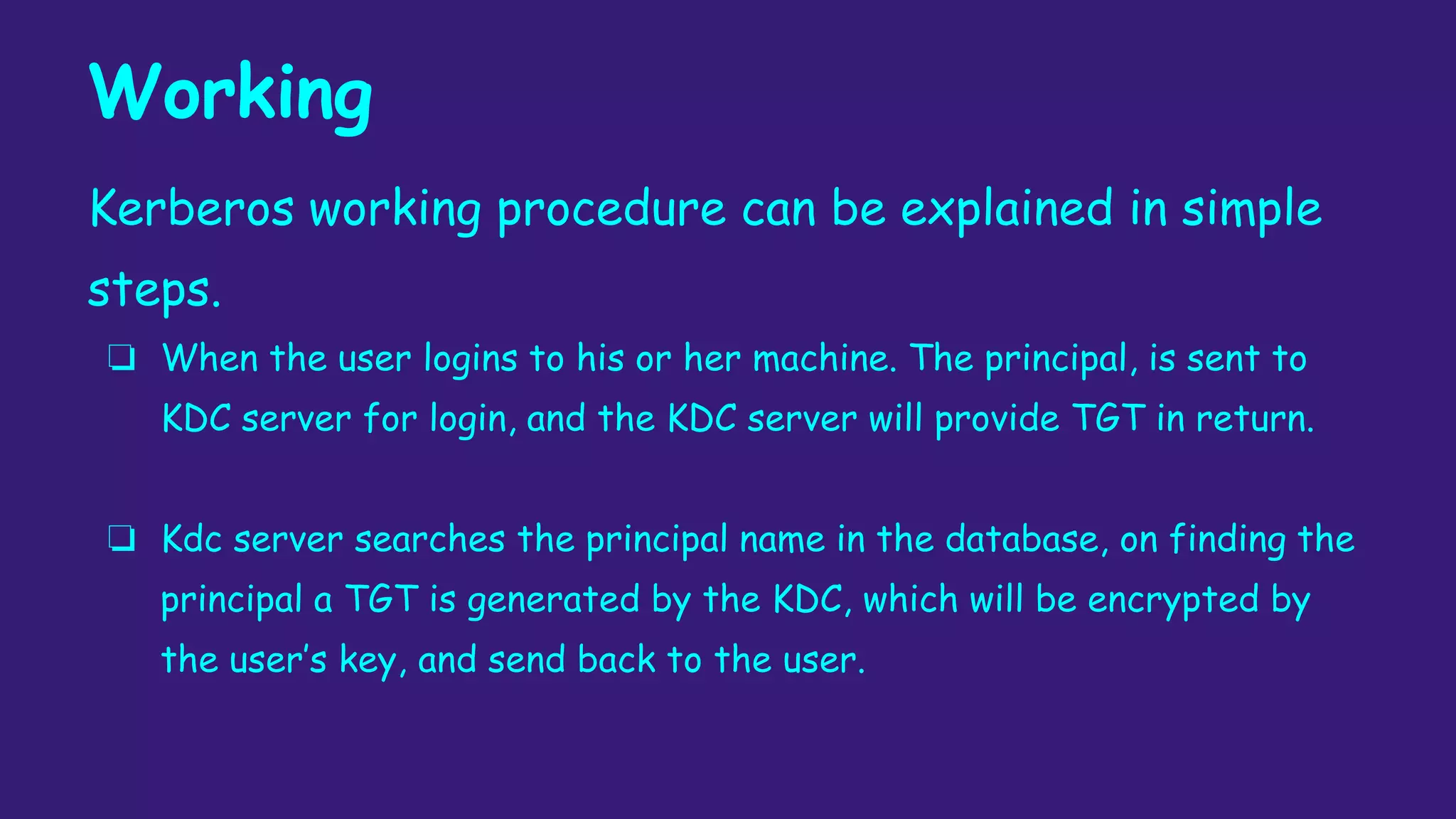 Kerberos | PPTX
