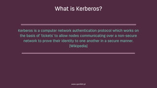 Kerberos | PPT