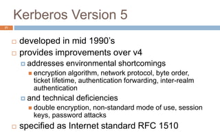 Kerberos | PPT | Cloud Computing | Internet