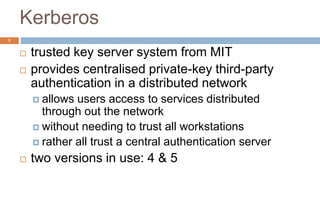 Kerberos | PPT | Cloud Computing | Internet