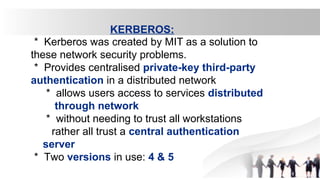 Kerberos full with detailed explanation tkerberos.ppt