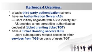Kerberos full with detailed explanation tkerberos.ppt