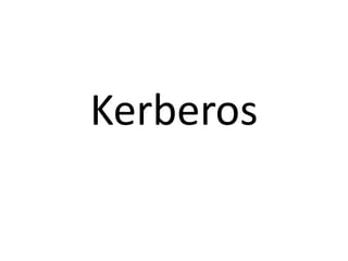 Kerberos | PDF
