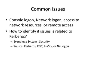 Kerberos Authentication Process In Windows | PPT