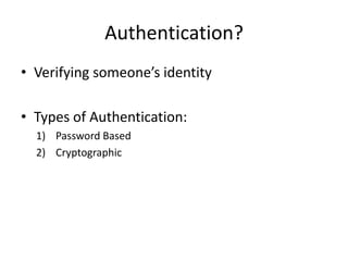 Kerberos Authentication Process In Windows | PPT