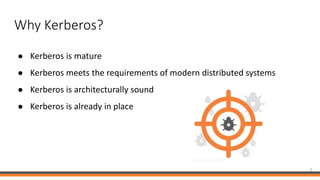 Kerberos for Distributed System Security - Omal Perera | PPTX