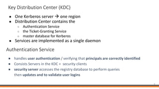 Kerberos for Distributed System Security - Omal Perera | PPTX