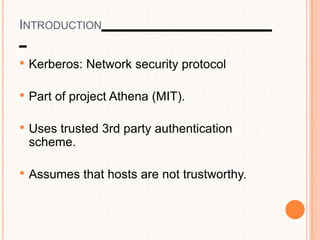 Kerberos | PPTX