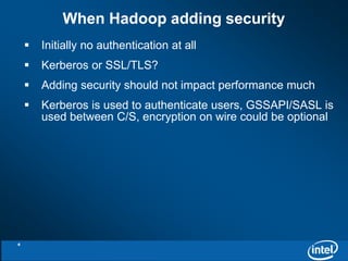 Kerberos, Token and Hadoop | PPT