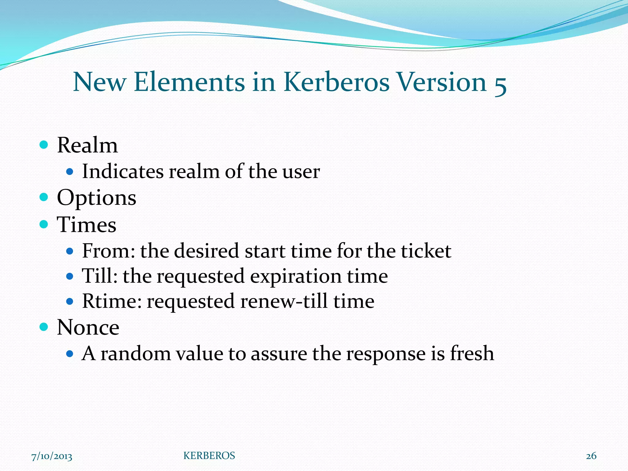 Kerberos An Authentication Application Pptx