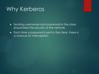 Kerberos Authentication Protocol | PPTX