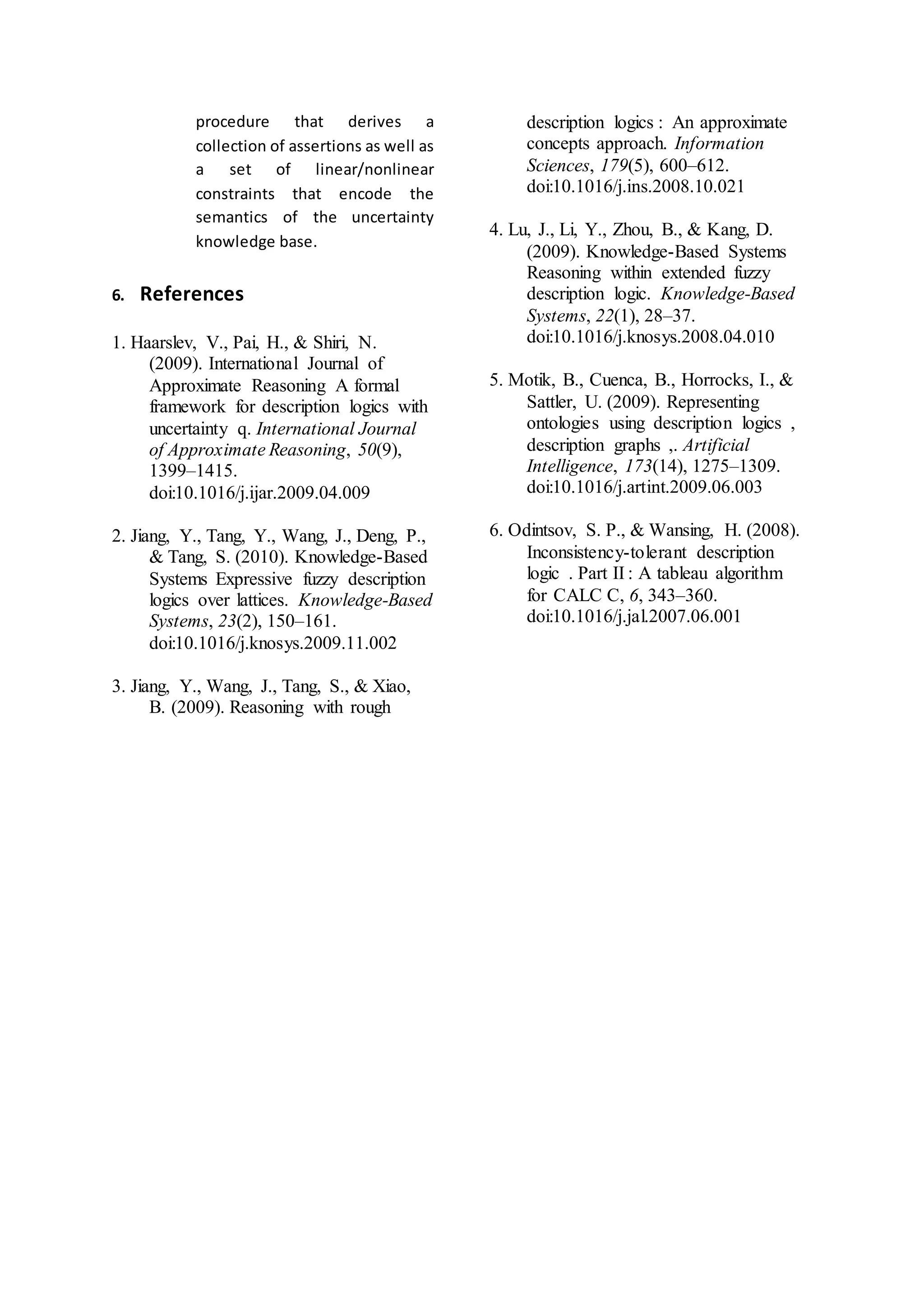 Description logic | DOCX