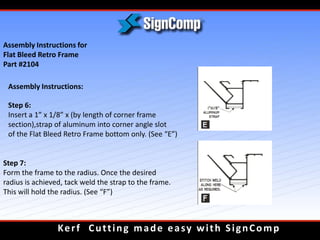 Kerf cutting presentation | PPTX