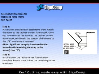 Kerf cutting presentation | PPTX