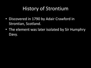Strontium (Keri Nickoson) | PPTX