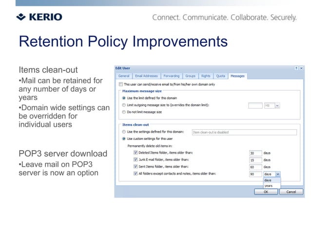 Kerio Connect 7 Overview | PPT