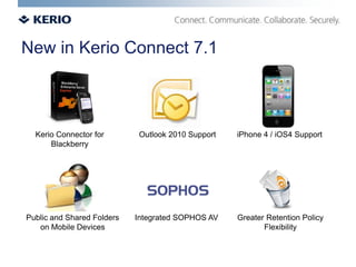 Kerio Connect 7 Overview | PPTX