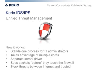 Kerio Control 7 Overview | PPTX