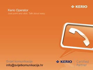 Kerio Operator Overview | PPT