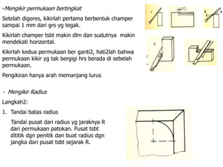 TEKNIK MESIN PEMESINAN PROSES KERJA BANGKU | PPT