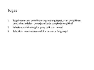 TEKNIK MESIN PEMESINAN PROSES KERJA BANGKU | PPT