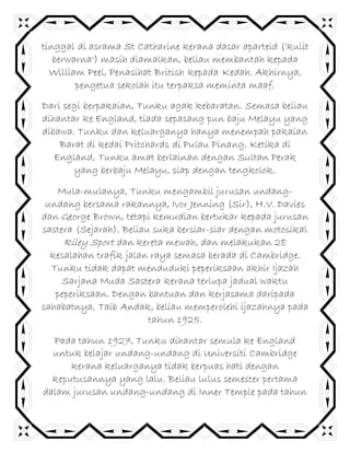 (KKS)TUNKU ABDUL RAHMAN | DOCX