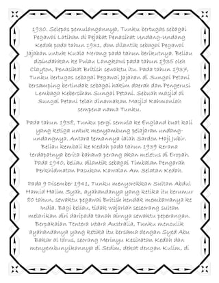 (KKS)TUNKU ABDUL RAHMAN | DOCX