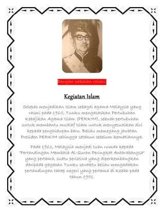 (KKS)TUNKU ABDUL RAHMAN | DOCX