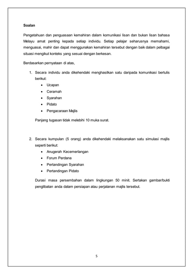 Format Penulisan Ceramah dan Teks Ceramah | DOCX