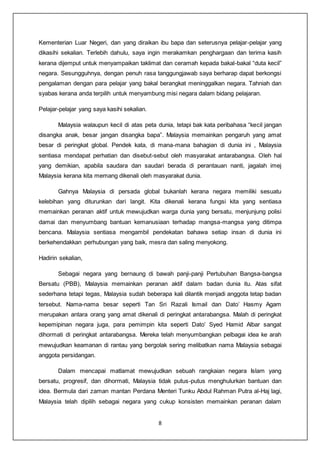 Format Penulisan Ceramah dan Teks Ceramah | DOCX