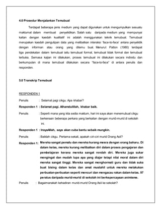 Kerja kursus budaya dalam pembelajaran | DOCX