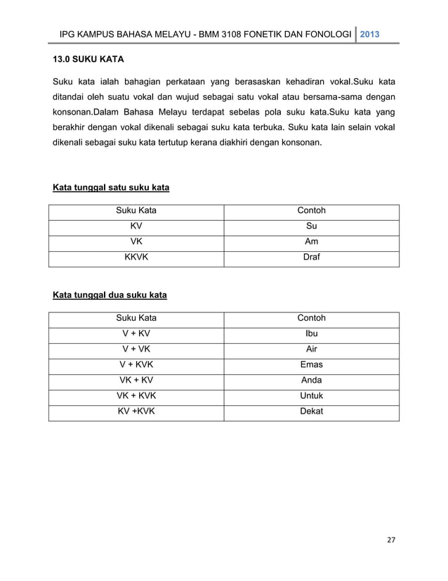 Fonetik dan Fonologi bmm 3108 (autosaved) | DOCX