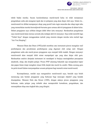 Kerja kursus model assure | DOCX