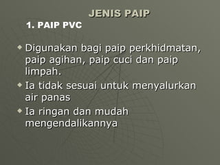 Kerja Paip Asas Armi | PPT
