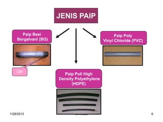 Kerja paip (kt) kelas tambahan | PPTX