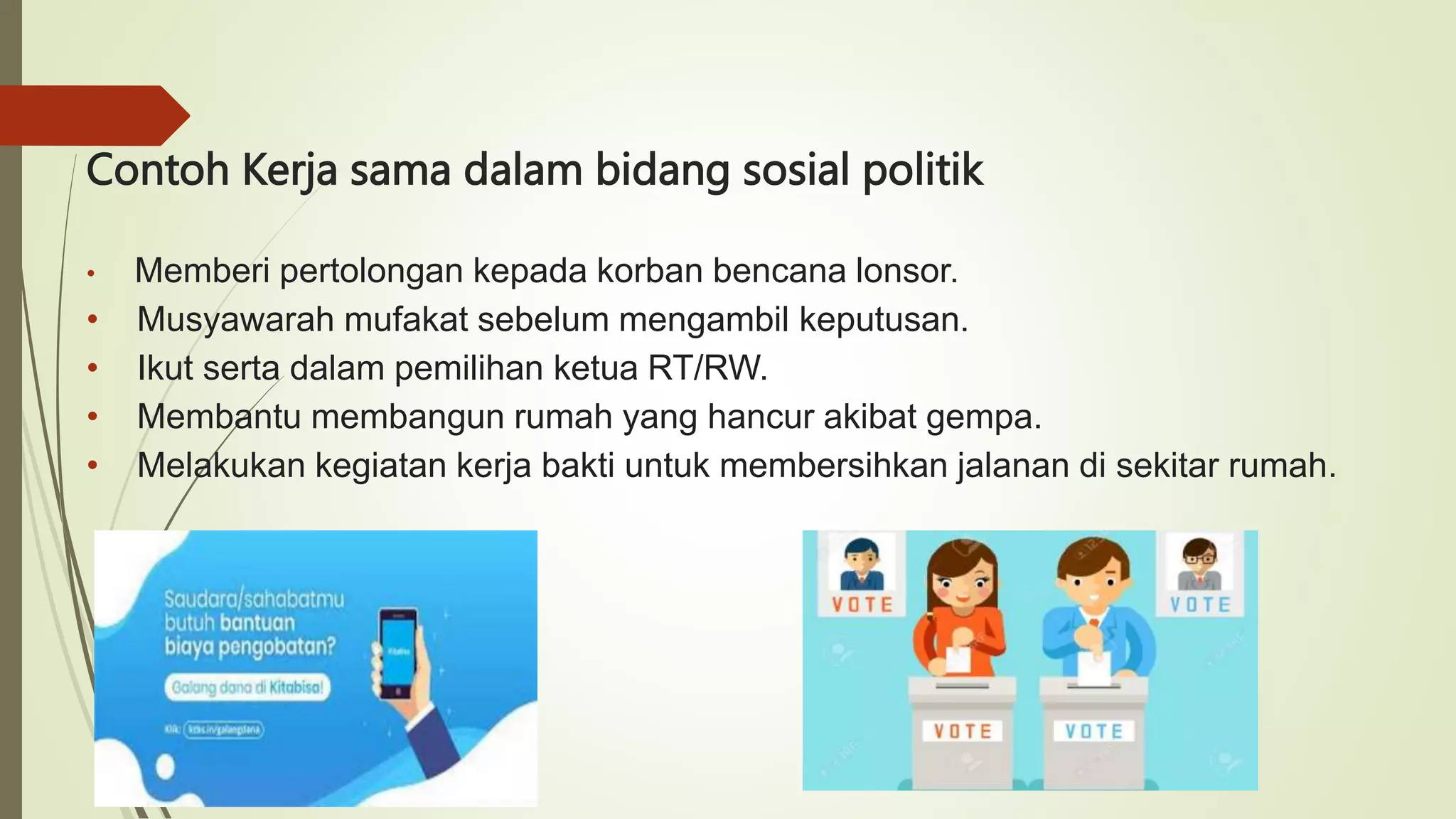 Kerja Sama dalam Bidang Sosial Politik.pptx