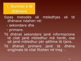 Kerkimet e tregut | PPT