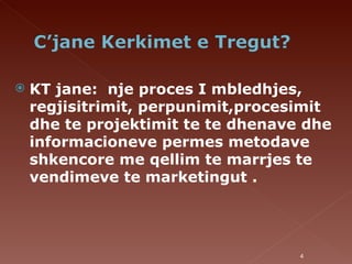 Kerkimet e tregut | PPT