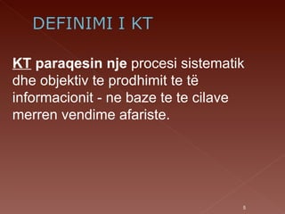 Kerkimet e tregut | PPT