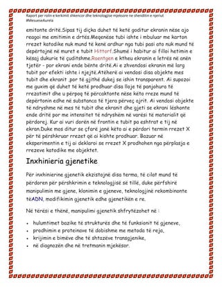 KERKI SHKENCOR NE MJEKESI | PDF