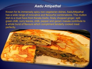 Five Top Kerala Dishes You Must Try | PPTX